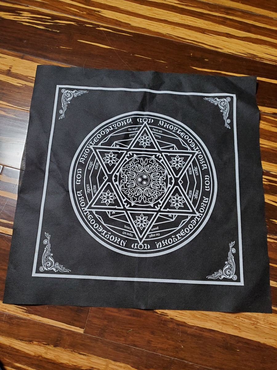 Tarot/Pendulum table mat – Colorado Crystal Connections